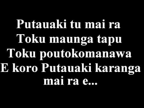 Putauaki with lyrics.wmv - YouTube
