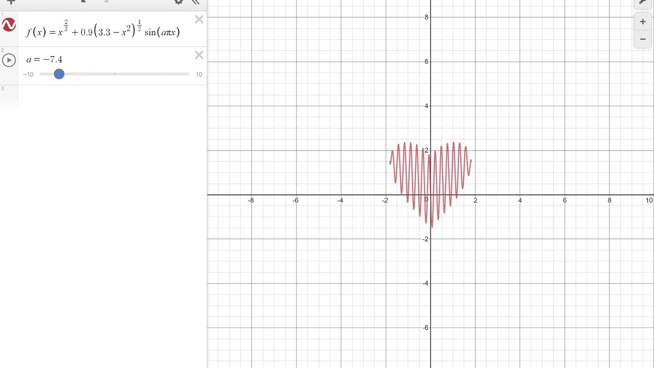 Desmos Heart - YouTube