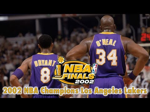Los Angeles Lakers 2002 NBA Championship Run - YouTube