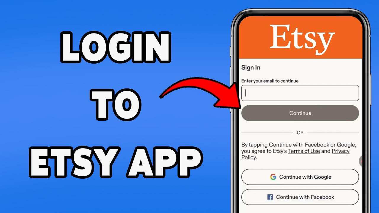 How To Login To Etsy App | Access Your Etsy Profile 2025 - YouTube
