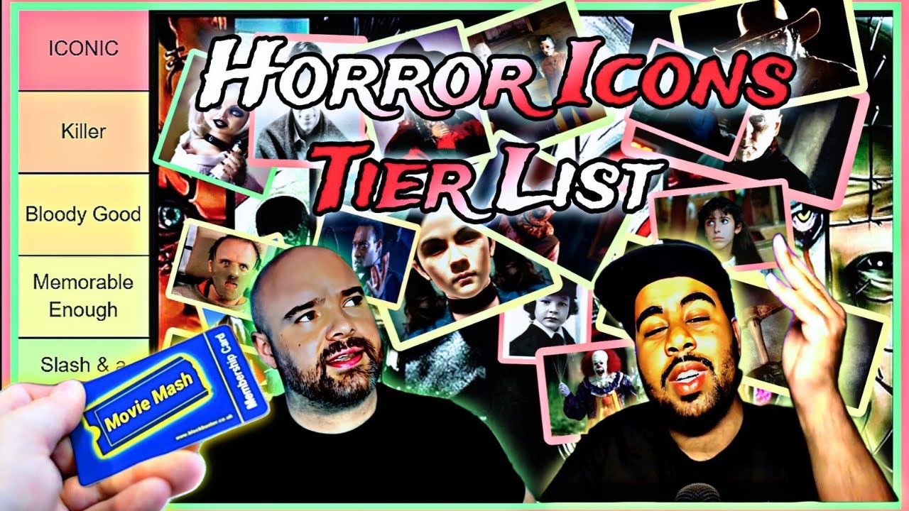 Horror Icons TIER LIST - YouTube