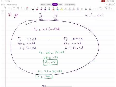 P1 Arithmetic & Geometric Progressions Part 3 | | AS & A level Math | IGCSE/O-level Add Math ...