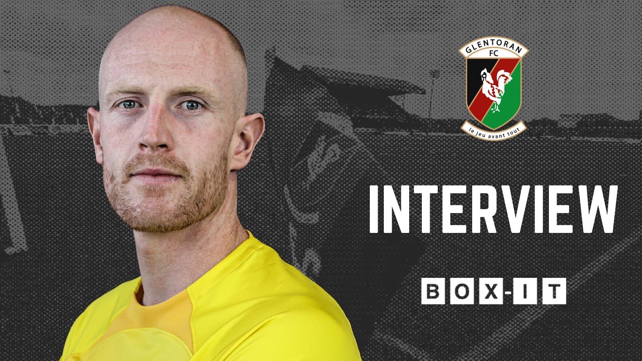 Pre-match Exclusive | Aaron McCarey - Newry City October 2022 - YouTube