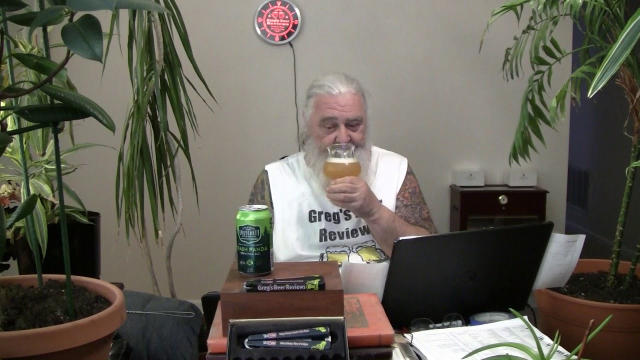 Beer Review # 3448 Lost Forty Brewing Sabro Trash Panda IPA - YouTube