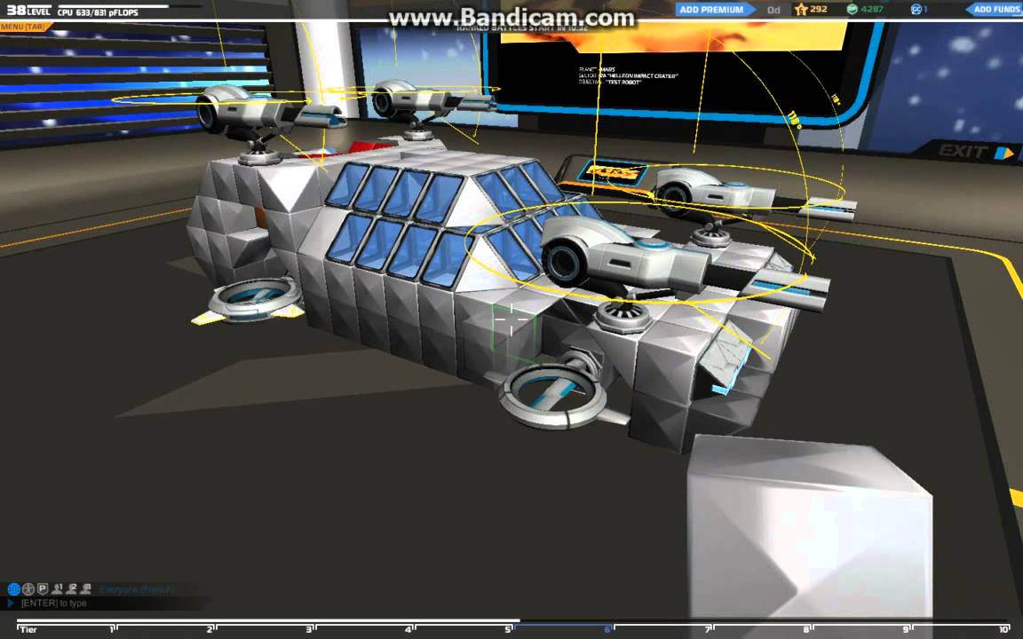 Robocraft DeLorean V2 - Flying version - YouTube