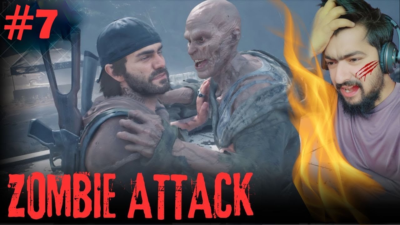 Zombie Horde Attack - Days Gone Gameplay #7 - YouTube