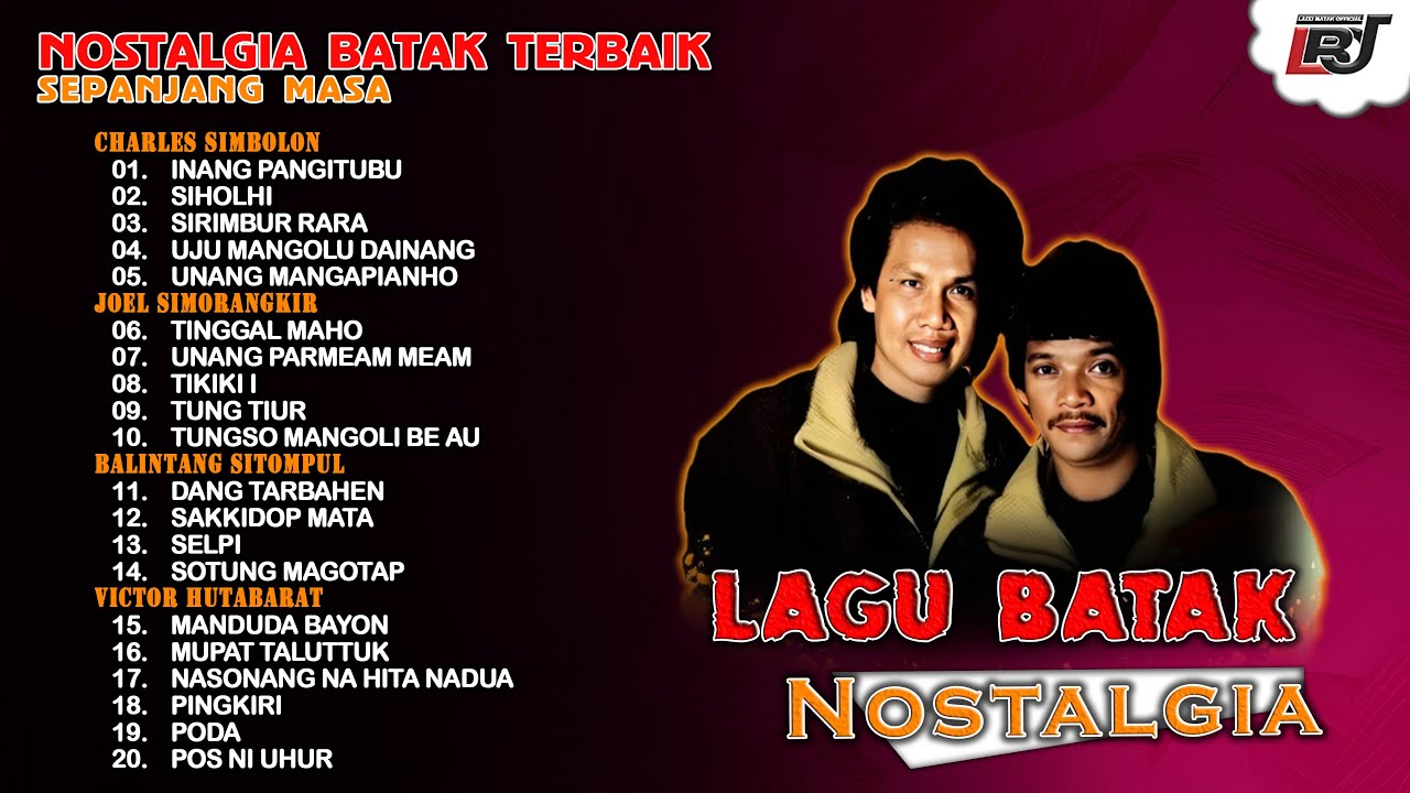 Kompilasi Lagu Batak Nostalgia - Charles Simbolon, Joel Simorangkir ...