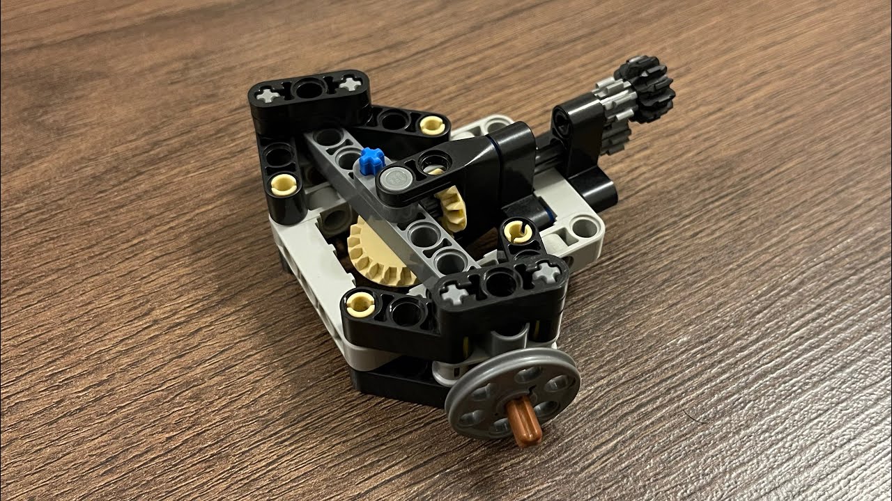 LEGO Technic Unique Compact Steering System for Tight MOCs - YouTube