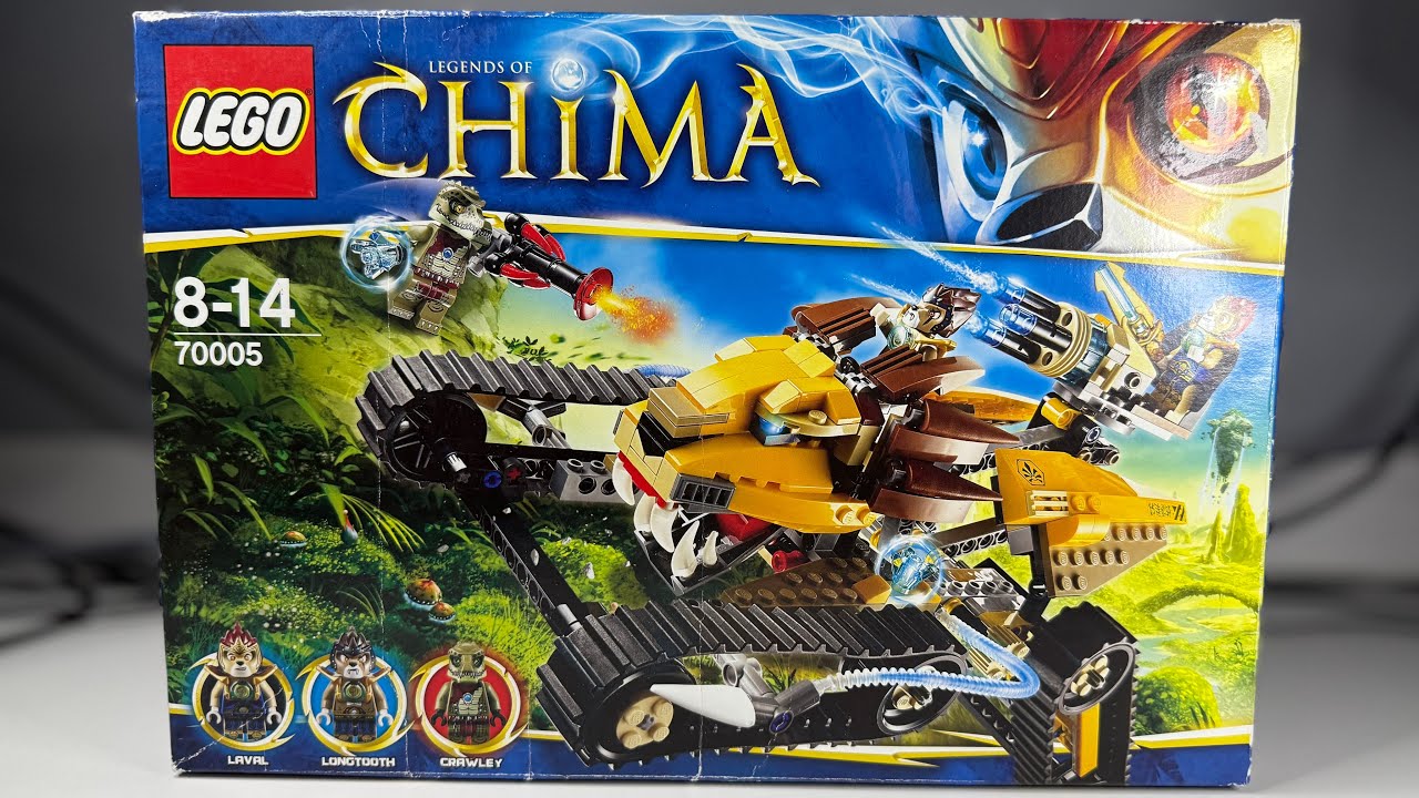 LEGO Chima 70005 Laval's Royal Fighter Review (2013) - YouTube