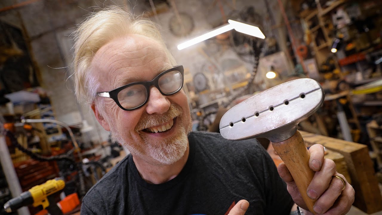 Adam Savage's Favorite Tools: Fabric Steamer (and a New Hat!) - YouTube