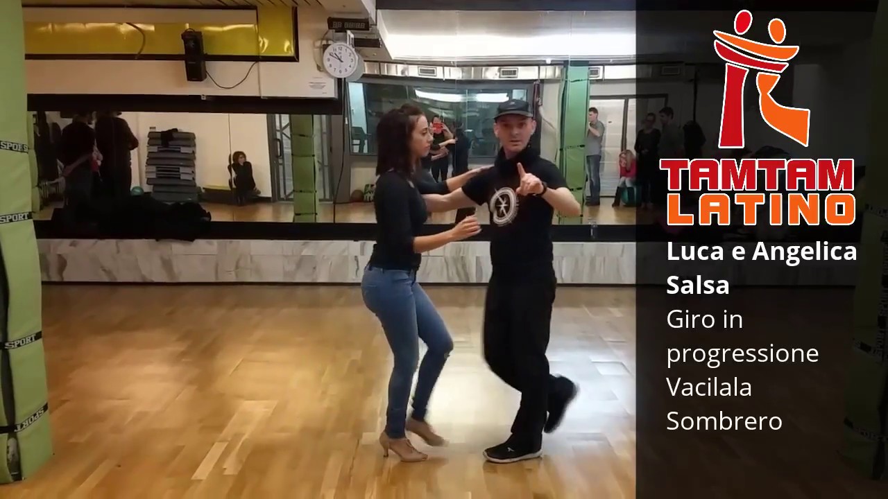 SALSA, Giro in progressione a destra, Vacilala, Sombrero. Luca e ...