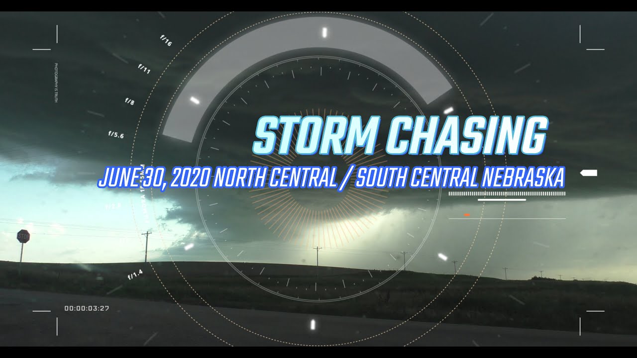Storm Chasing 2020: Nebraska Thunder & Lightning - YouTube