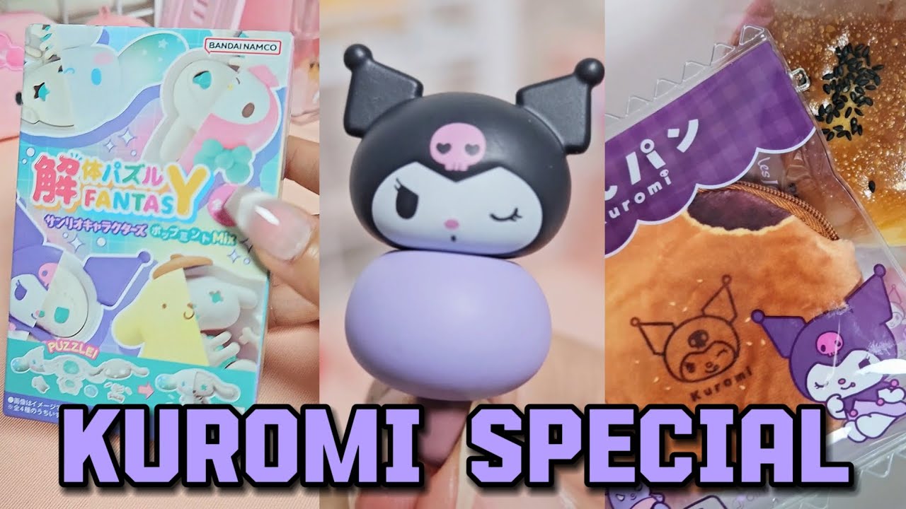 Kuromi collection💜unboxing kuromi items💜산리오💜Sanrio - YouTube