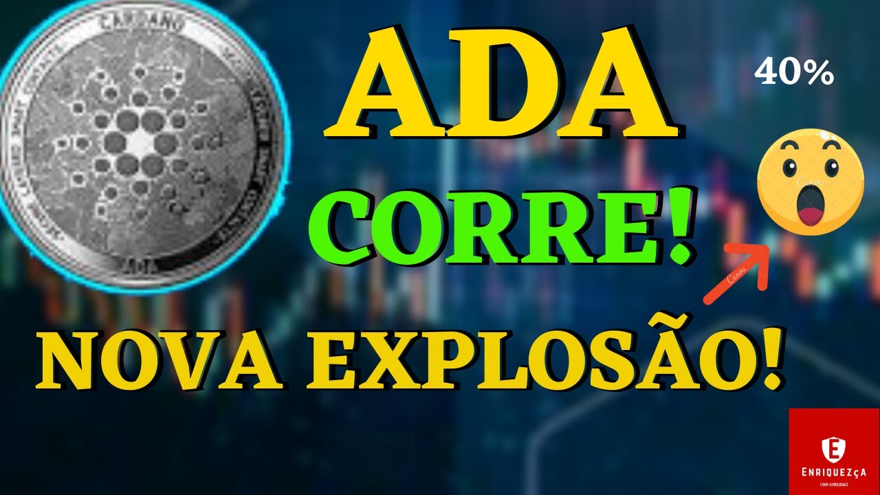 ADA CARDANO NOVA VALORIZAÇÃO! ATUALIZAÇÃO, CRIPTOMOEDA SUBINDO! - YouTube