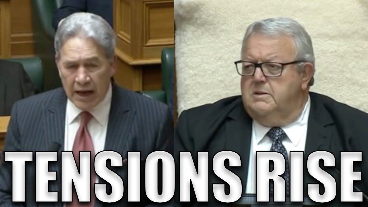 Winston Peters HILARIOUS ARGUMENT With House Speaker - YouTube