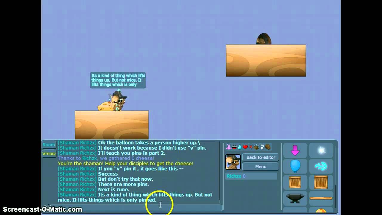 How to be a shaman in transformice -- part -1 - YouTube