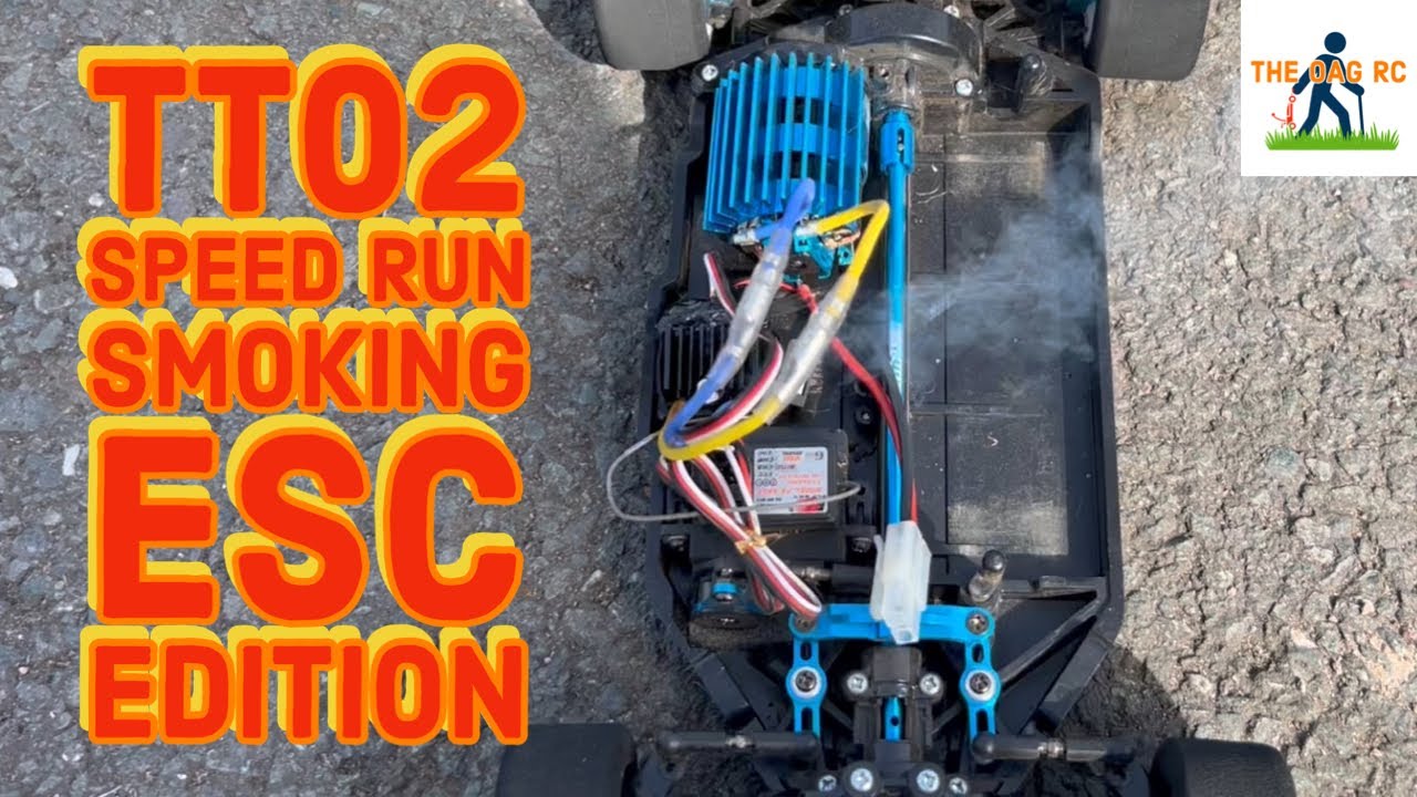 TT02 Speed Run Smoking ESC Edition Challenge Episode 10 Tamiya ...