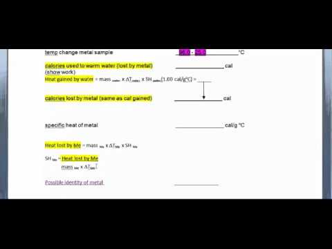 SH and calculations mp4 - YouTube