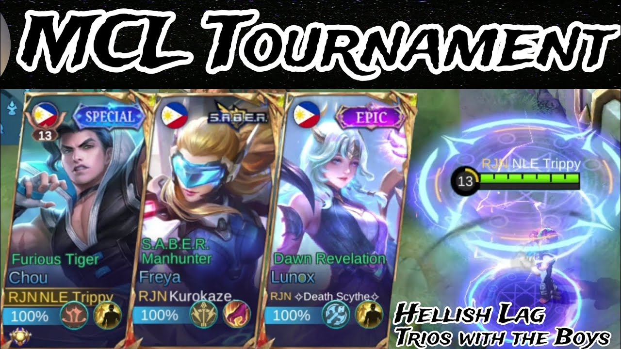MCL Tournament Trios with the Boys|MLBB|@Lax.Official15 - YouTube