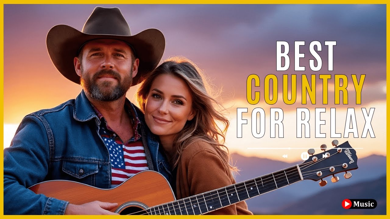 🔴 Country Relax – Peaceful Country Music Accompany You Relax After a ...