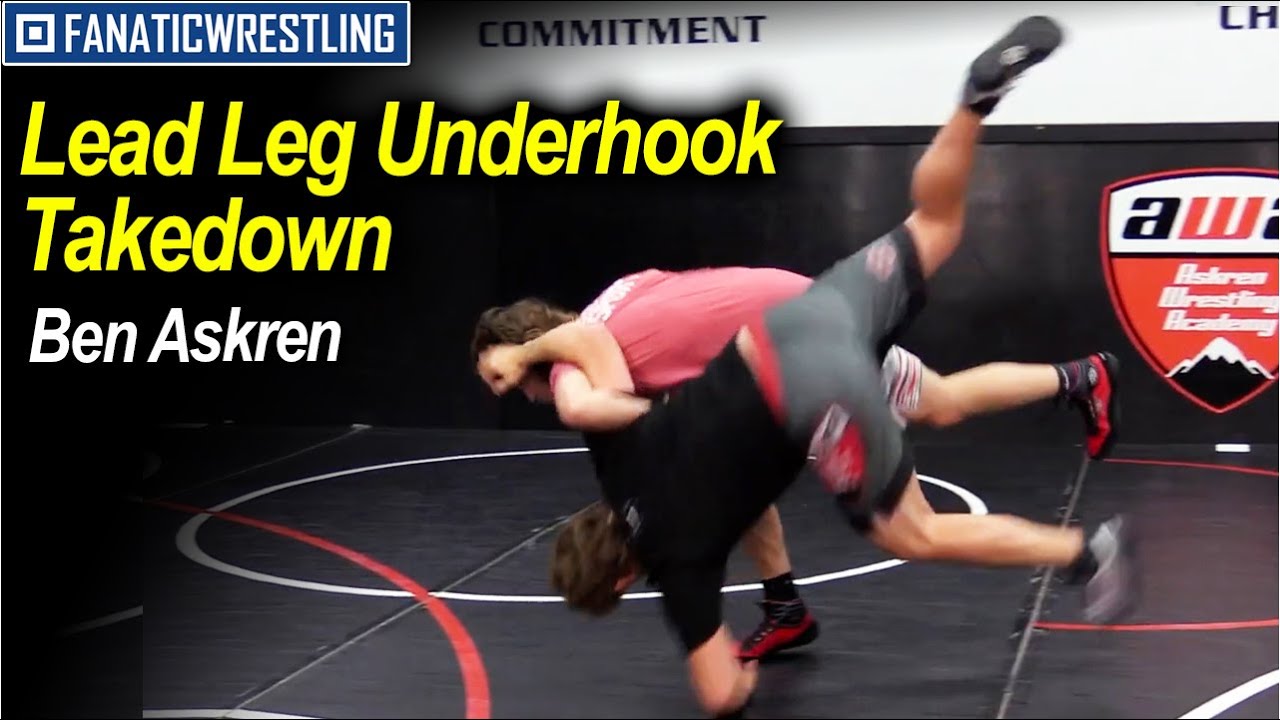 Lead Leg Underhook Takedown by Ben Askren #wrestlingtraining # ...