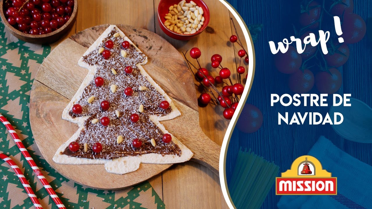 RECETA POSTRE DE NAVIDAD | ÁRBOL MISSION - YouTube