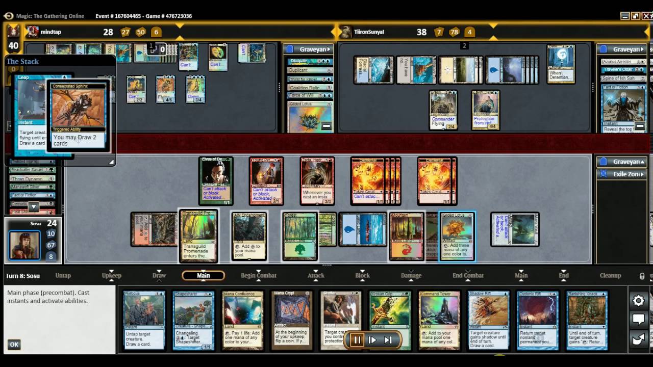 General TAZRI AGAINST BLUE DECKS MTG COMMANDER EDH Multiplayer - YouTube