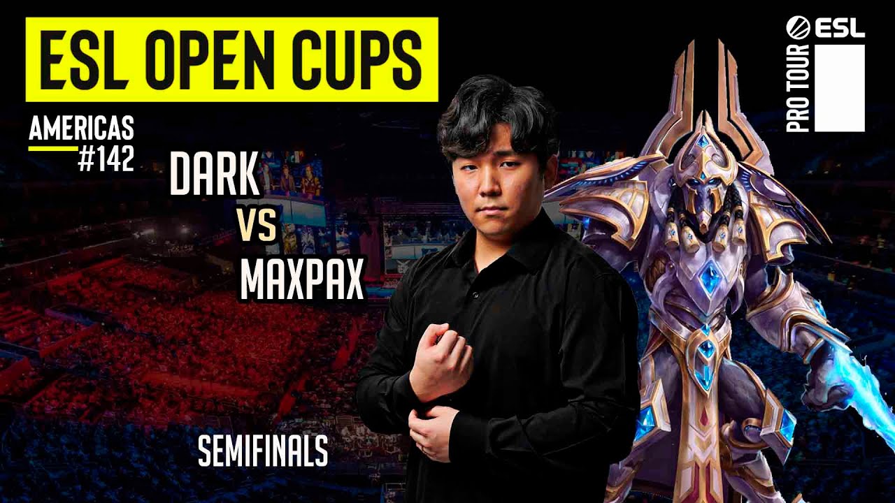 StarCraft 2 - Dark vs MaxPax ESL Open Cup #142 Américas - YouTube