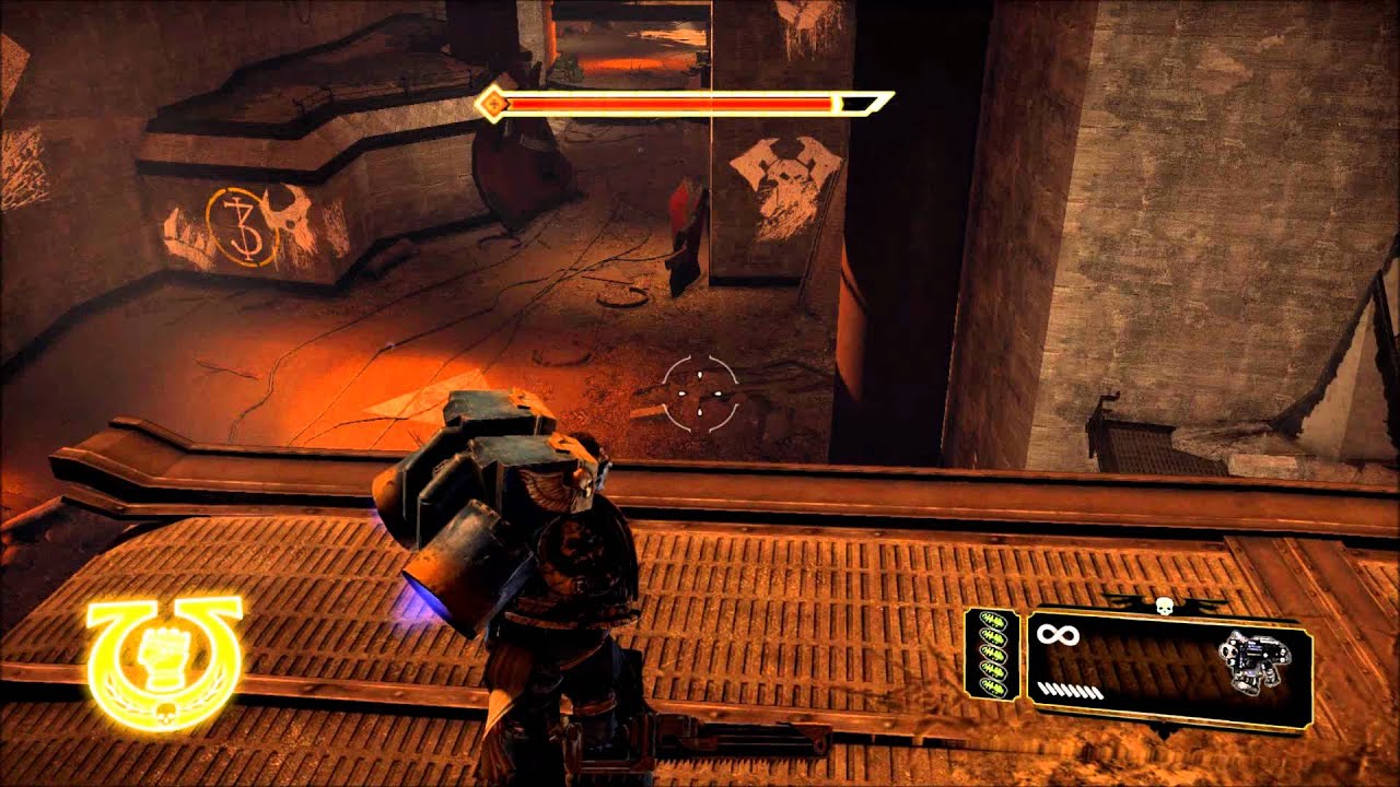 Warhammer 40k Space Marine Jetpack Gameplay - YouTube