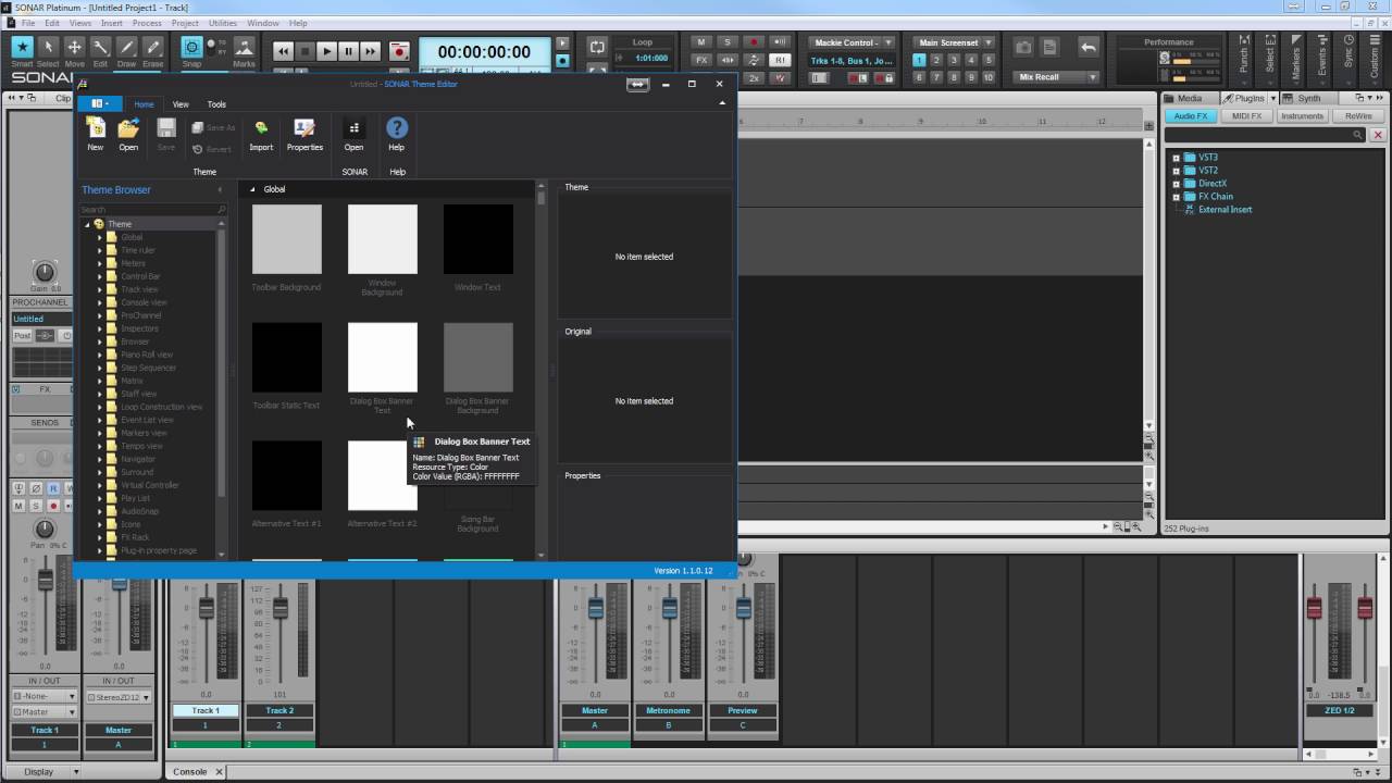 How to Use SONAR Theme Editor [Part 2 of 5] - YouTube