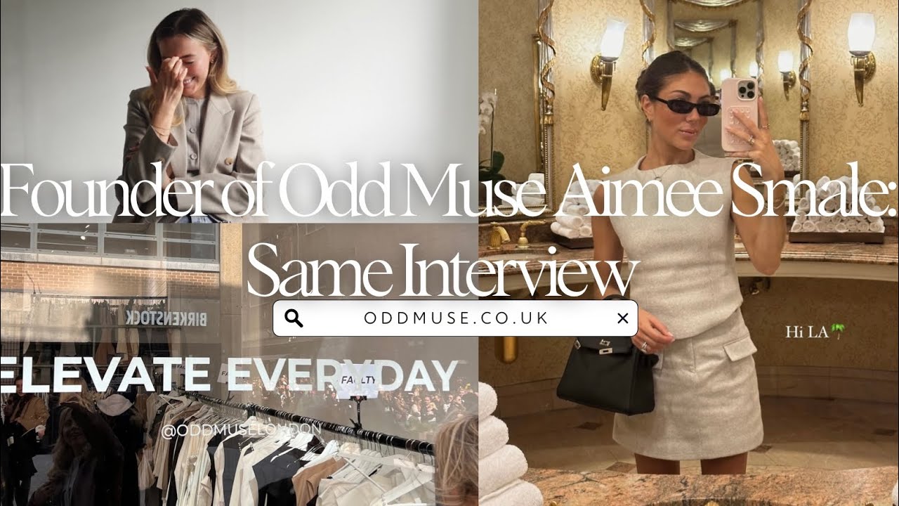Founder of Odd Muse Aimee Smale: Same Interview. The Tenth Month | Odd ...
