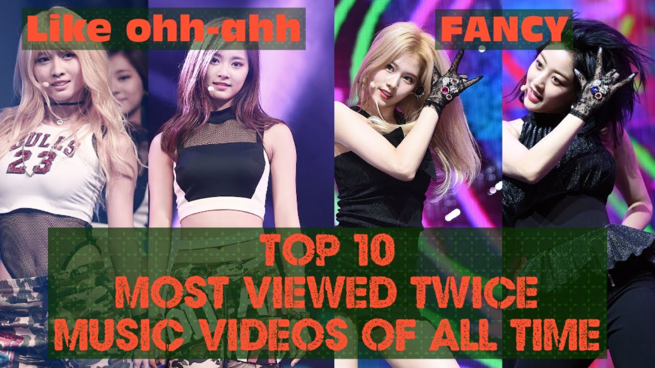 TOP 10 MOST VIEWED TWICE MUSIC VIDEOS OF ALL TIME - YouTube