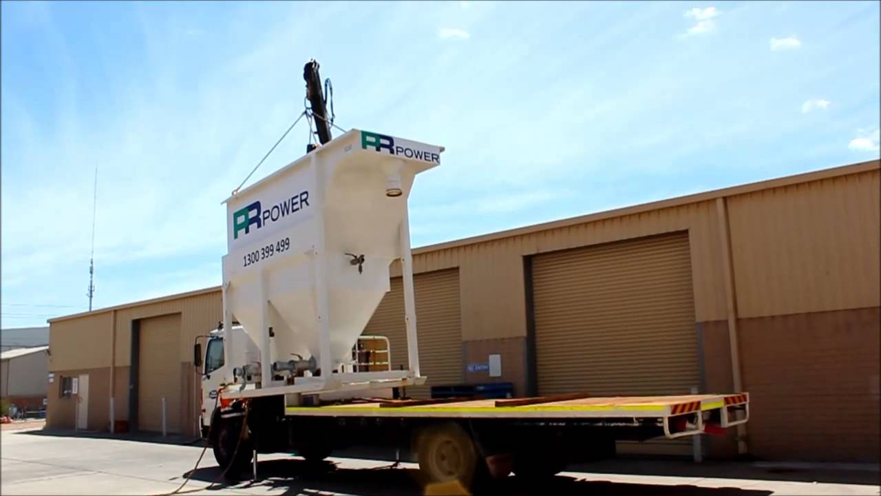 PR50 Silt Separator Loading onto Truck - YouTube