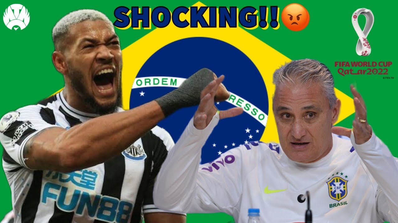 Brazil Manager DISGRACEFUL Comments About Joelinton! RANT!! - YouTube