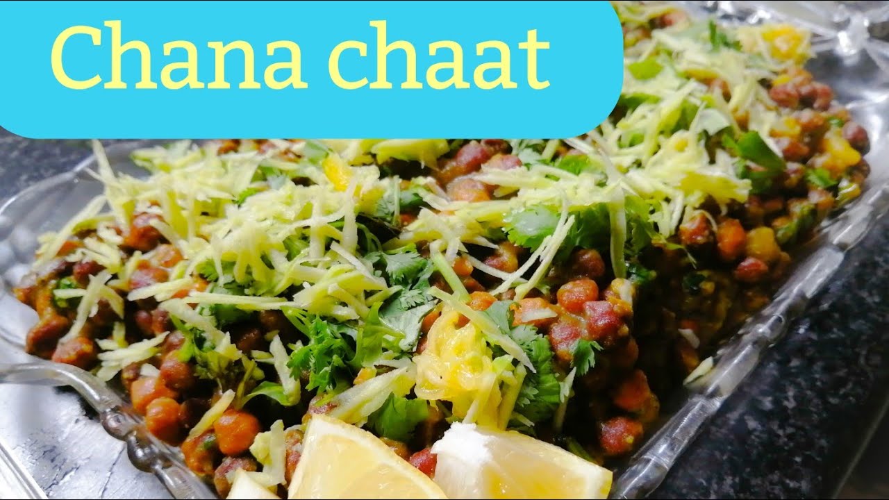 Chana chaat(chatpati) recipe by Indian south african - YouTube