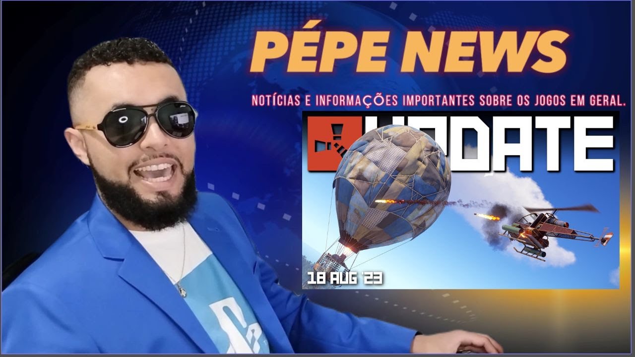 NOVO UPDATE DO RUST PC E CONSOLE VENHA COM PÉPE NEWS - YouTube