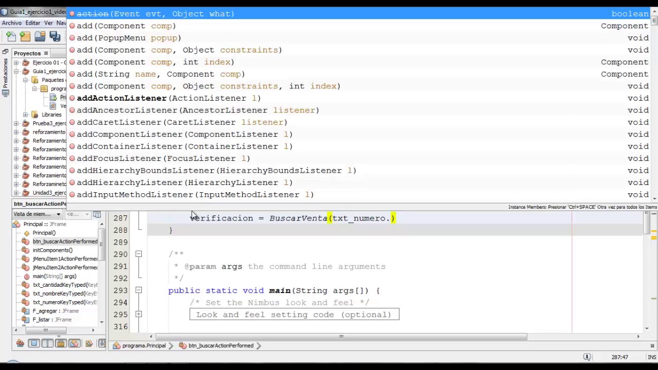 JAVA - Programacion Formulario Agregar - YouTube