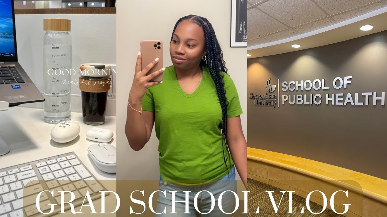 GRAD SCHOOL VLOG | FIRST DAY OF THE SEMESTER | Georgia State University ...