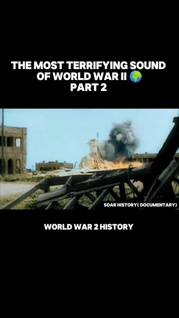The most terrifying sound of world war II : War History #war #history # ...