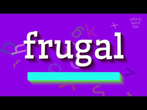 TUTUMLU - TUTUMLU NASIL DELİR?  #tutumlu (FRUGAL - HOW TO SAY FRUGAL? #frugal)