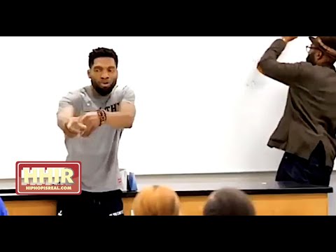 PROFESSOR LOADED LUX & DR. CHRIS EMDIN PUTTING IN THAT WORK!