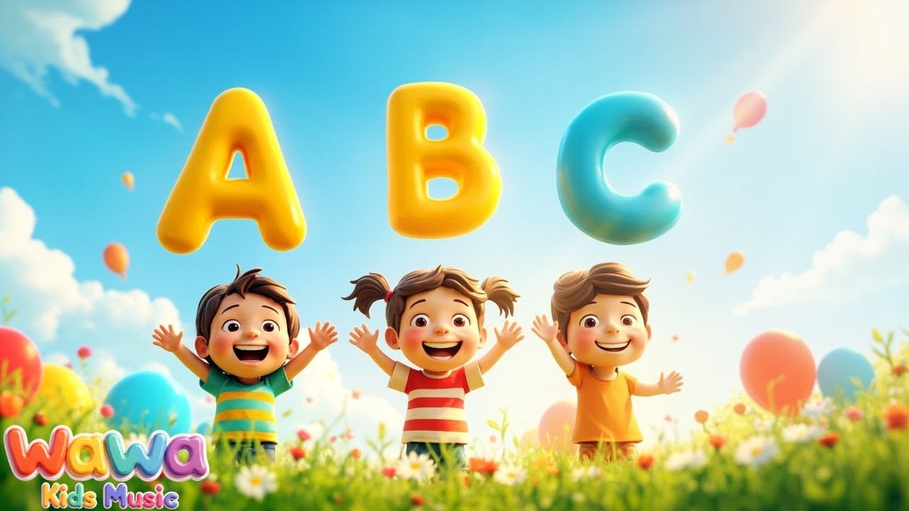 ABC Dance and Sing! | Fun Alphabet Song for Kids | Wawa Kids Music ...