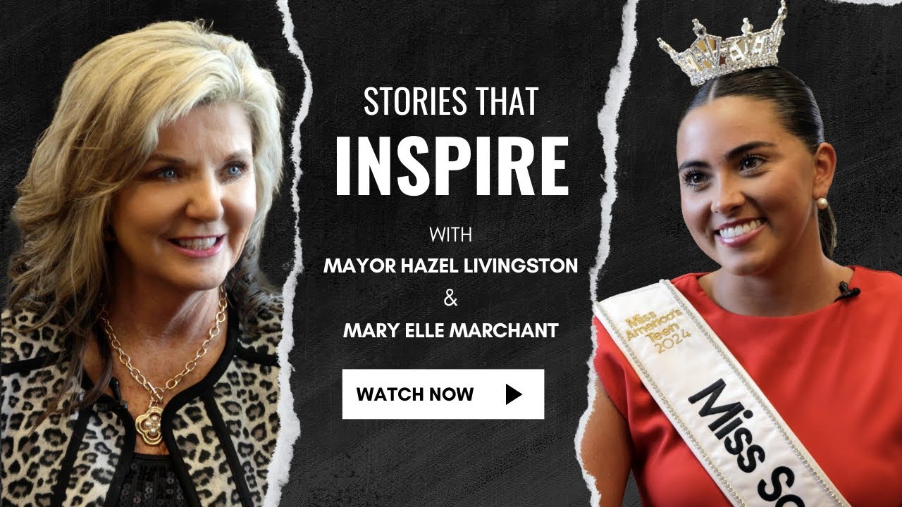 Interviewing Mary Elle Marchant with Mayor Hazel Livingston - YouTube