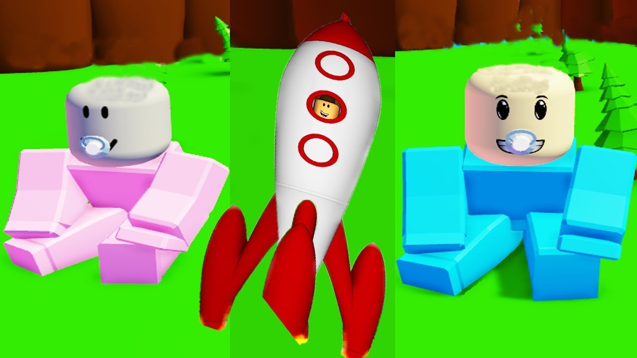KOMİK BEBEKLER MARSA GİDİYOR Roblox Baby Simulator - YouTube
