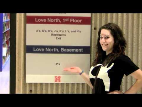 How to Find a Book at UNL Love Library - YouTube
