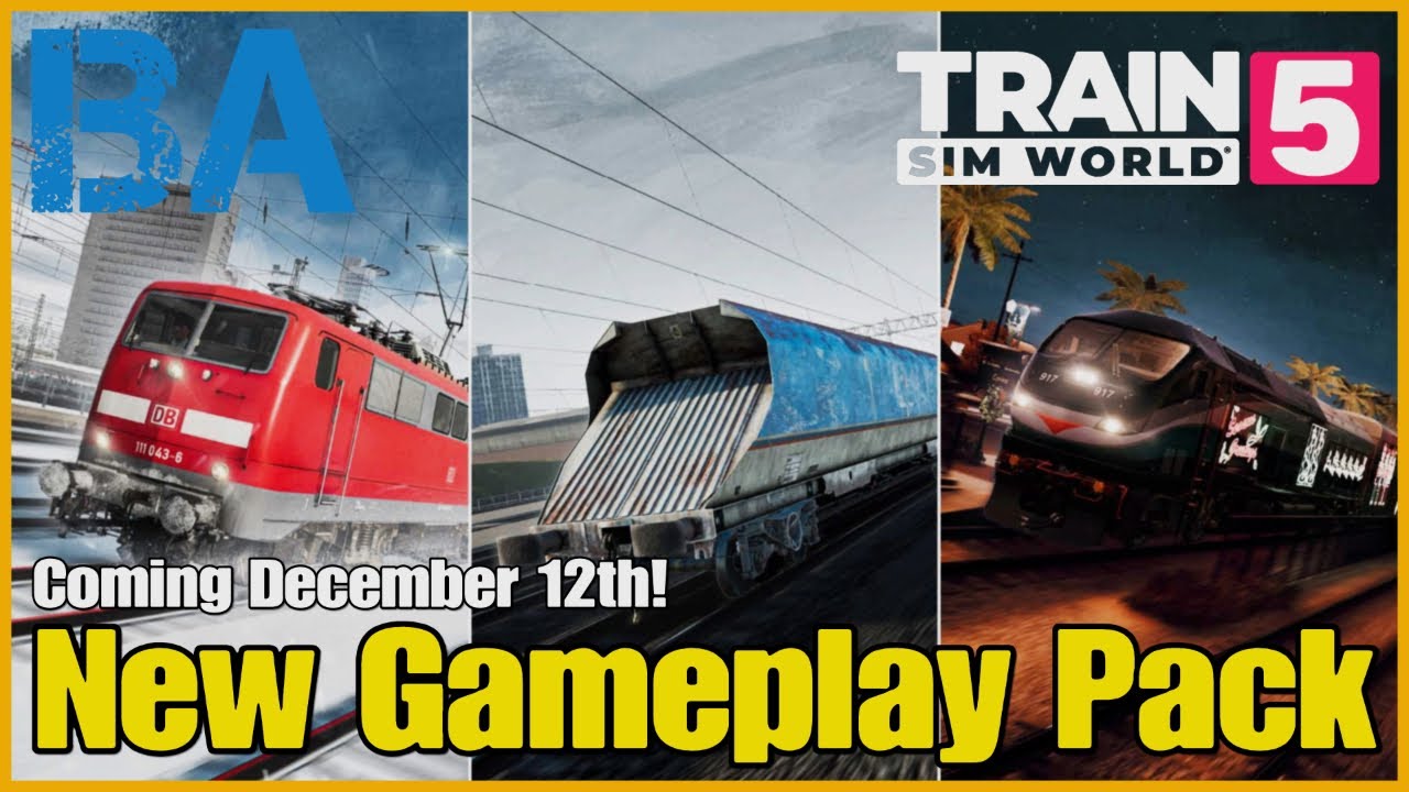 New Gameplay Packs! - Season Of Reveals - News - Train Sim World 5 - YouTube