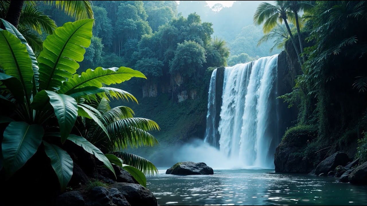 Tropical Ambience For Relaxing | Serene Rainforest Vibes - Perfect For ...