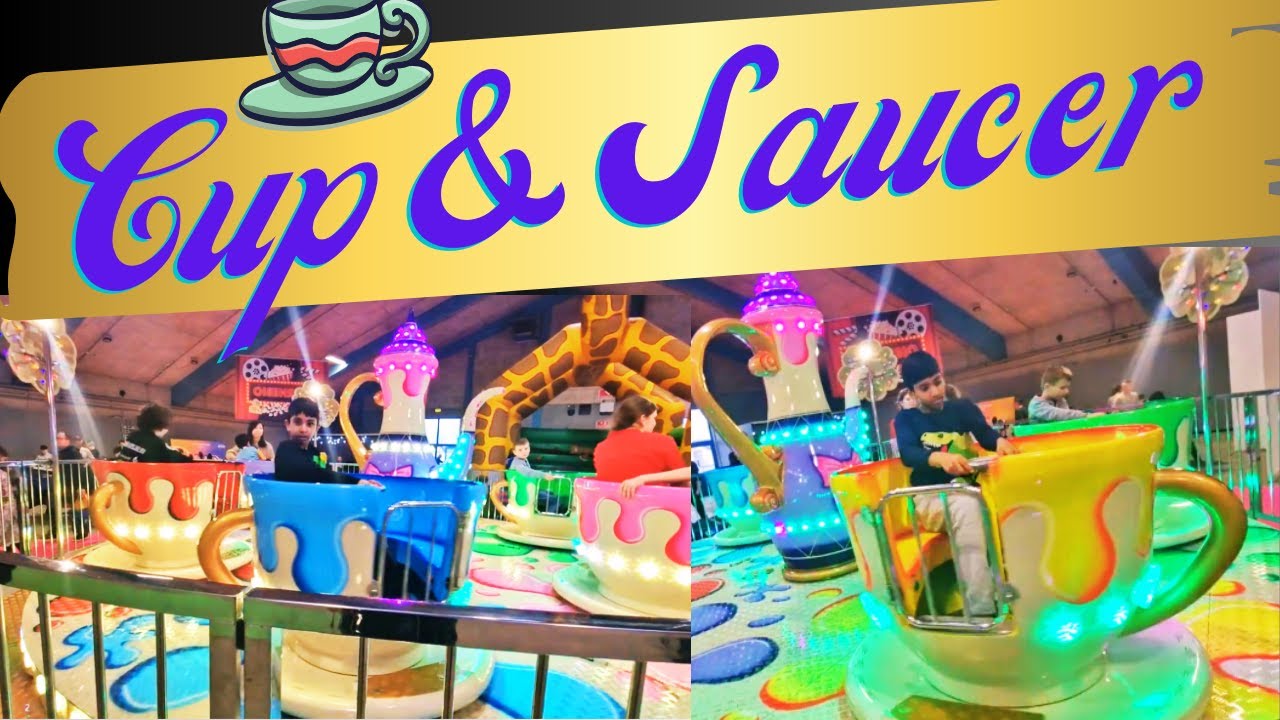 Cups, Saucers & Smiles! Fun Train Rides for Kids🎠 #2winners #action ...