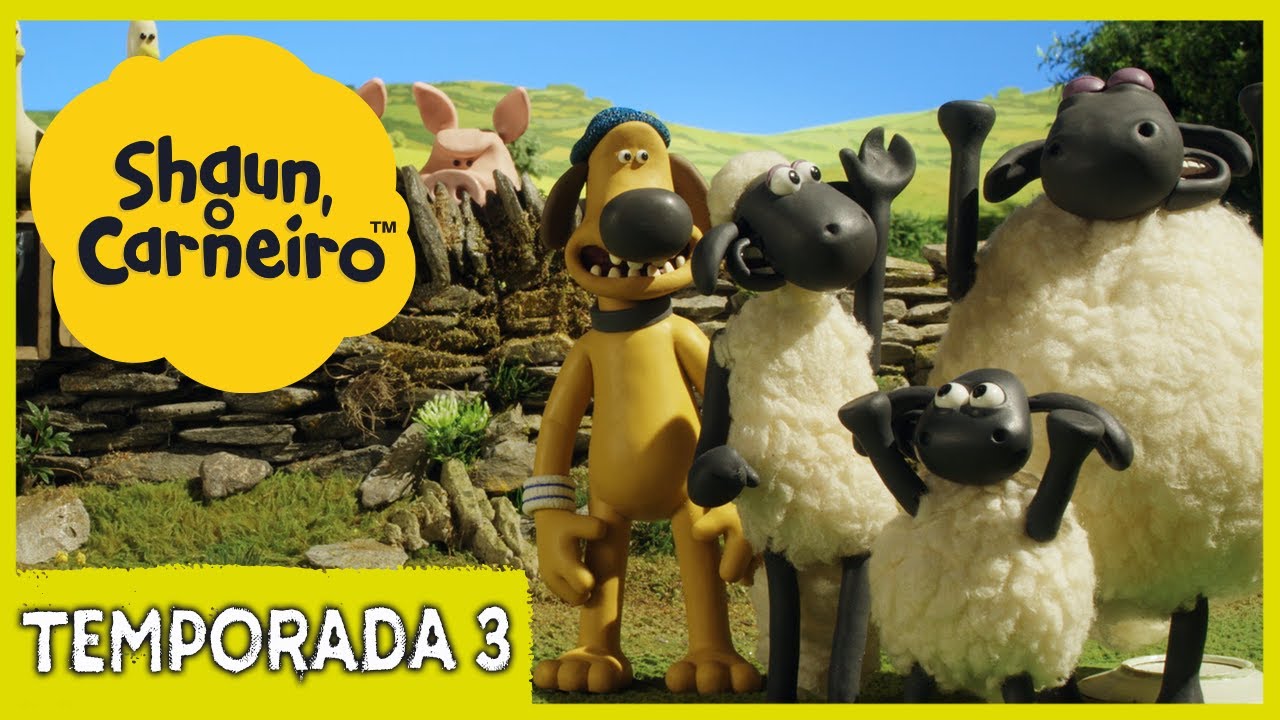 A Grande Partida 🐑Shaun, o Carneiro [Shaun the Sheep] 📺 Episódio ...
