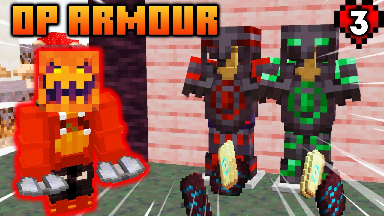 I Collected RARE Armour Trims in Hardcore minecraft - YouTube